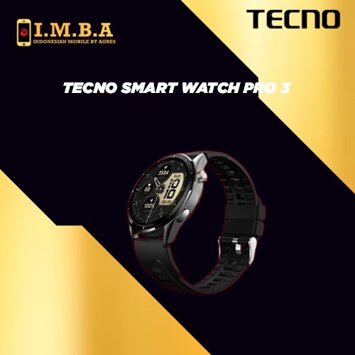 Jual TECNO Smart Watch Pro 3 - Smartwatch AMOLED - IP68 Tahan Air - 110 ...