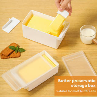 Jual Butter Storage Box Container with Butter Cutter Kotak Tempat ...