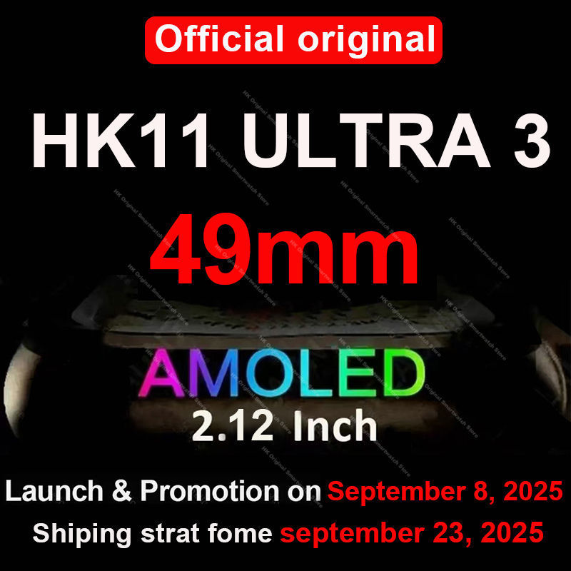 Jual bocah_brodol Smartwatch 2025 Original HK 11 ULTRA 3 Max 49mm ...