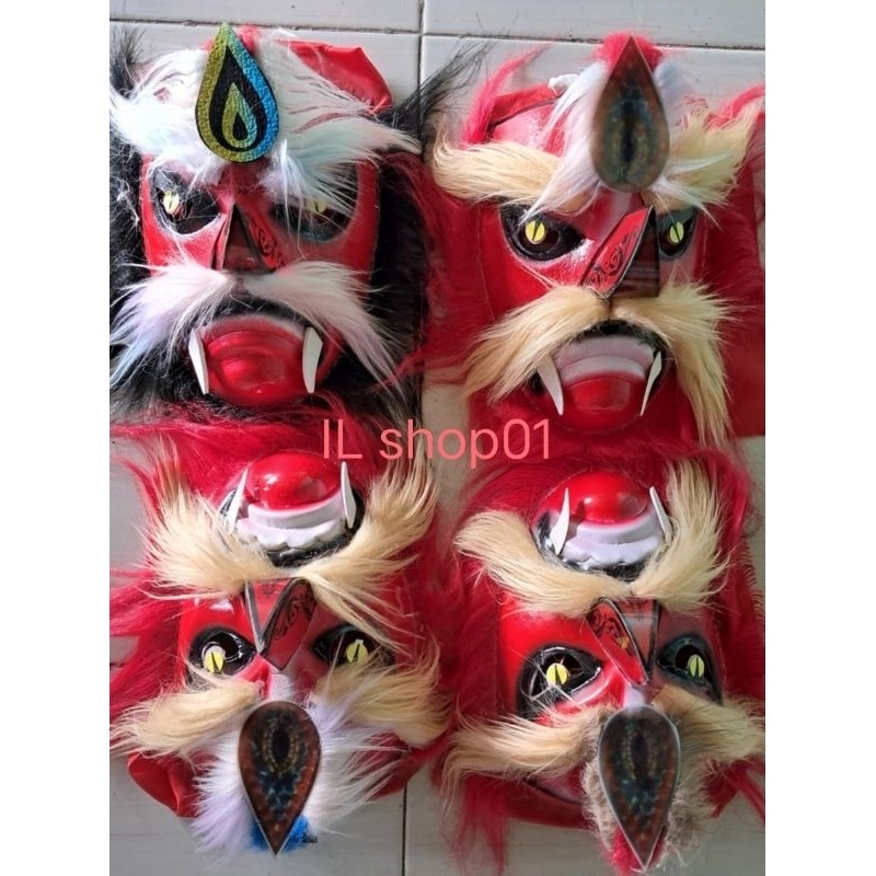 Jual BISMILLAH BUJANG GANONG TOPENG GANONGAN REOG GANONGAN MUKA MERAH ...