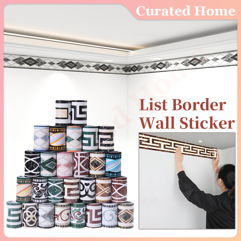 Jual Wallpaper Sticker Border List Tembok / List Wallpaper Dinding 10 ...