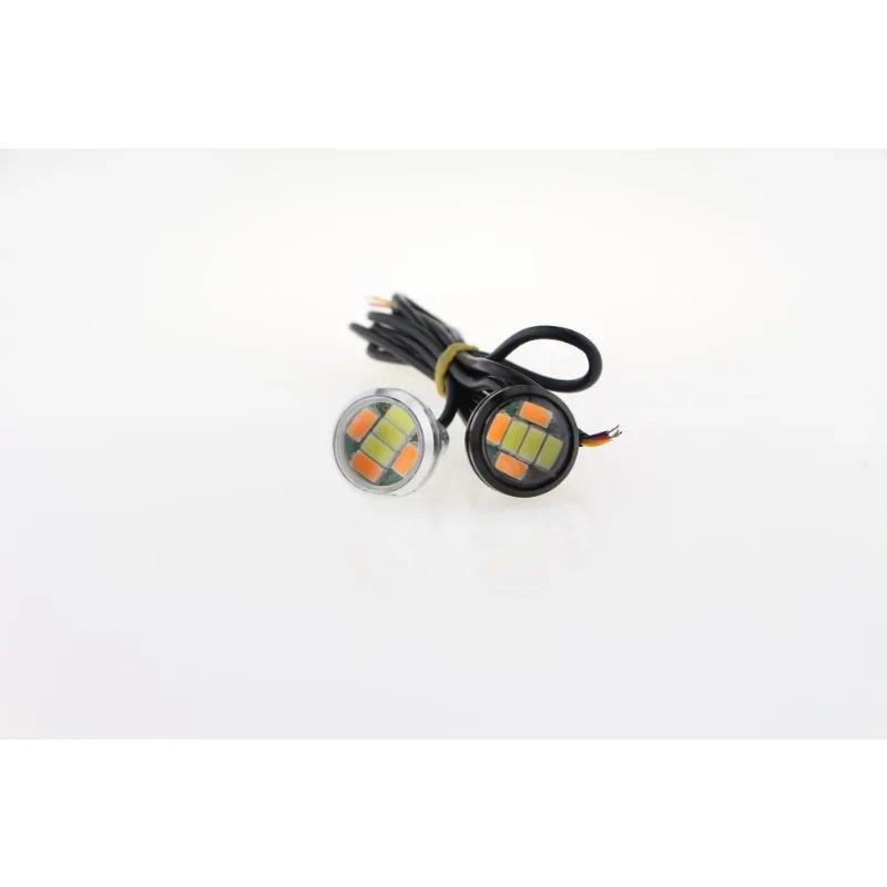 Jual New Car Mounted Eagle Eye Light LED Grille Signal Light 23mm LED ...