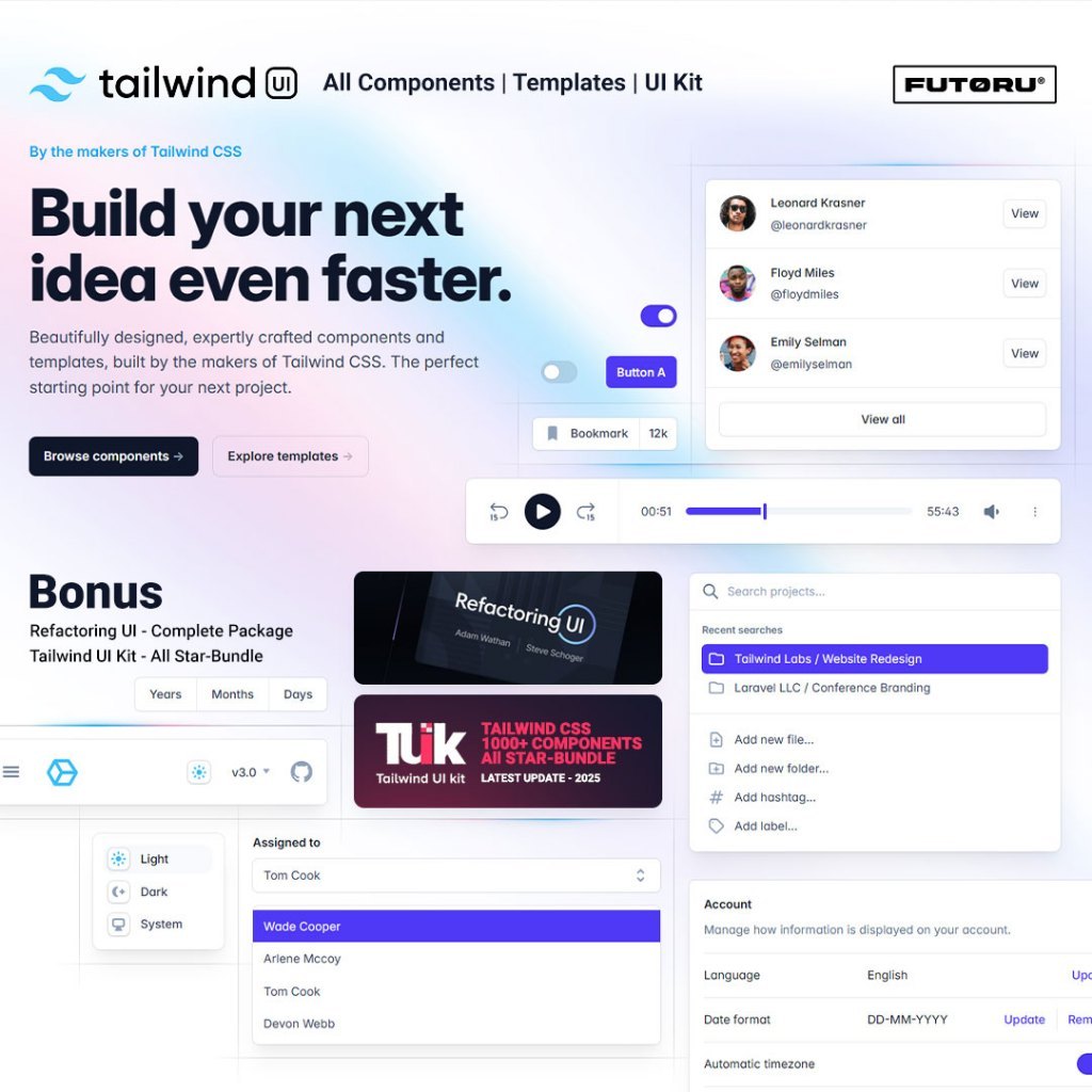 Jual Tailwind UI Plus - All Access Update Lengkap + Bonus | Shopee ...
