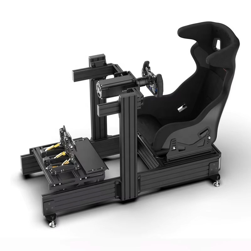Jual Hot Sale Aluminium Profile 4080 Y Game Seat Black Sim Racing ...
