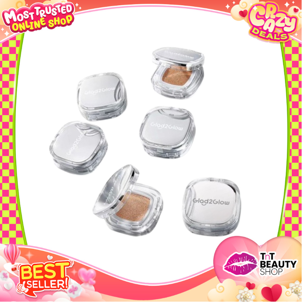 Jual Glad2Glow Perfect Cover Glow Cushion Foundation Brightening dengan ...