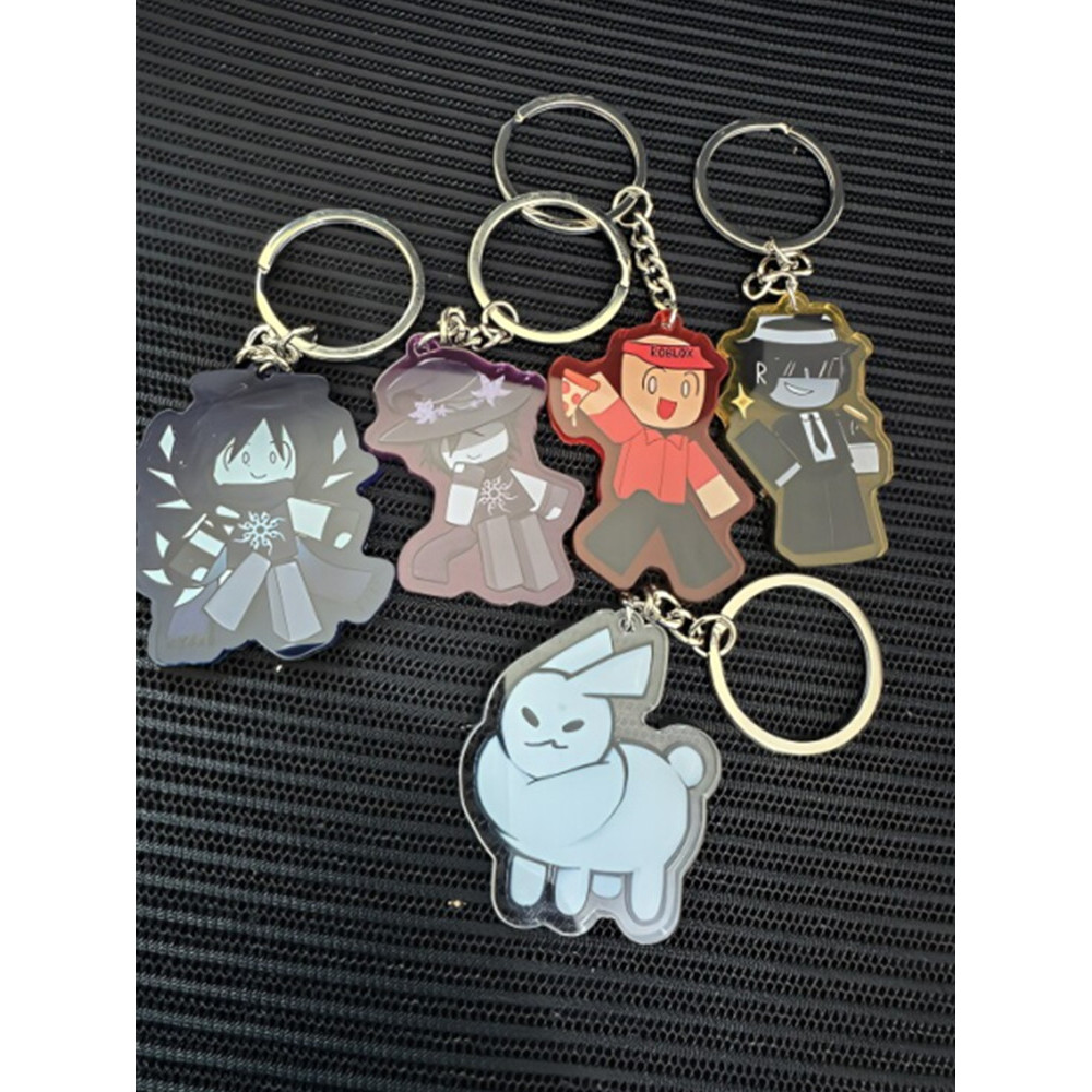 Jual Forsaken Acrylic keyain | Two time, ance, Azure, Elliot and Gubby ...