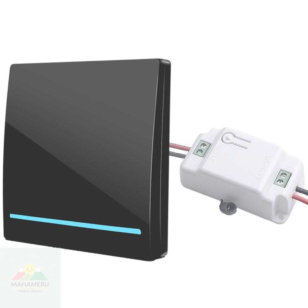 Jual TaffHOME Saklar Lampu Wireless Dinding Tembok Lamp Switch RF ...