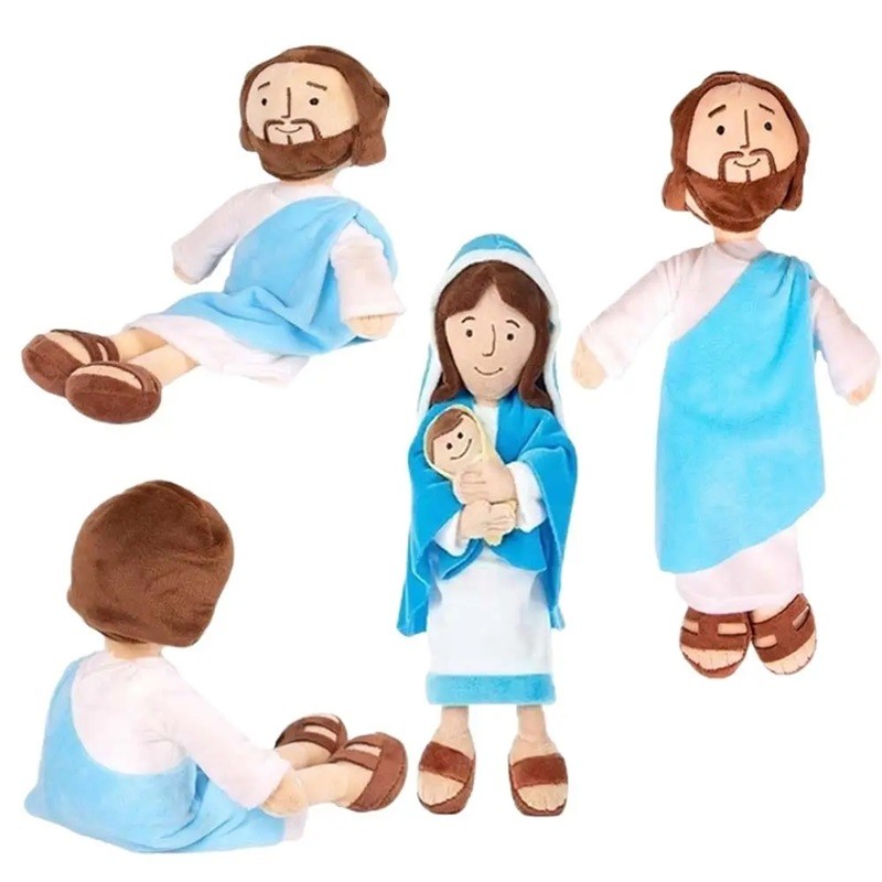 Jual New selling Arab aracter Jesus plush doll Mary doll dolls toys ...