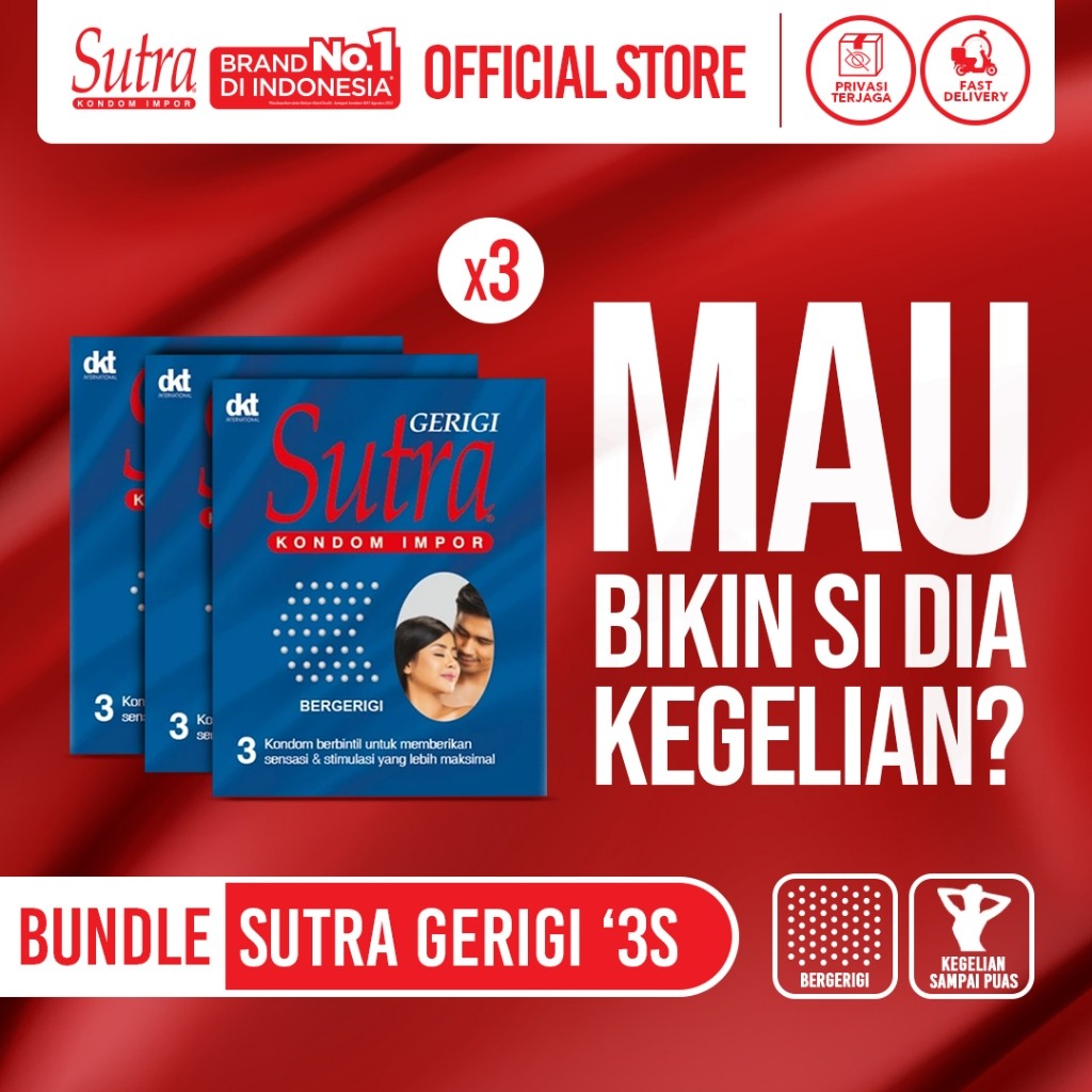 Jual Sutra Gerigi 3s x 3 - Bergerigi, Sensasi Rangsangan yang Lebih ...