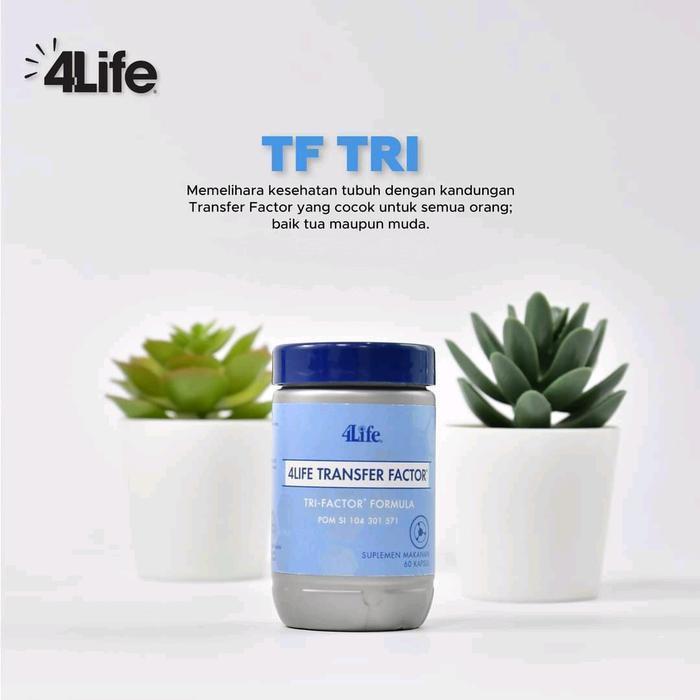 Jual Suplemen Obat Daya Tahan Tubuh 4Life Transfer Factor Tri Factor ...