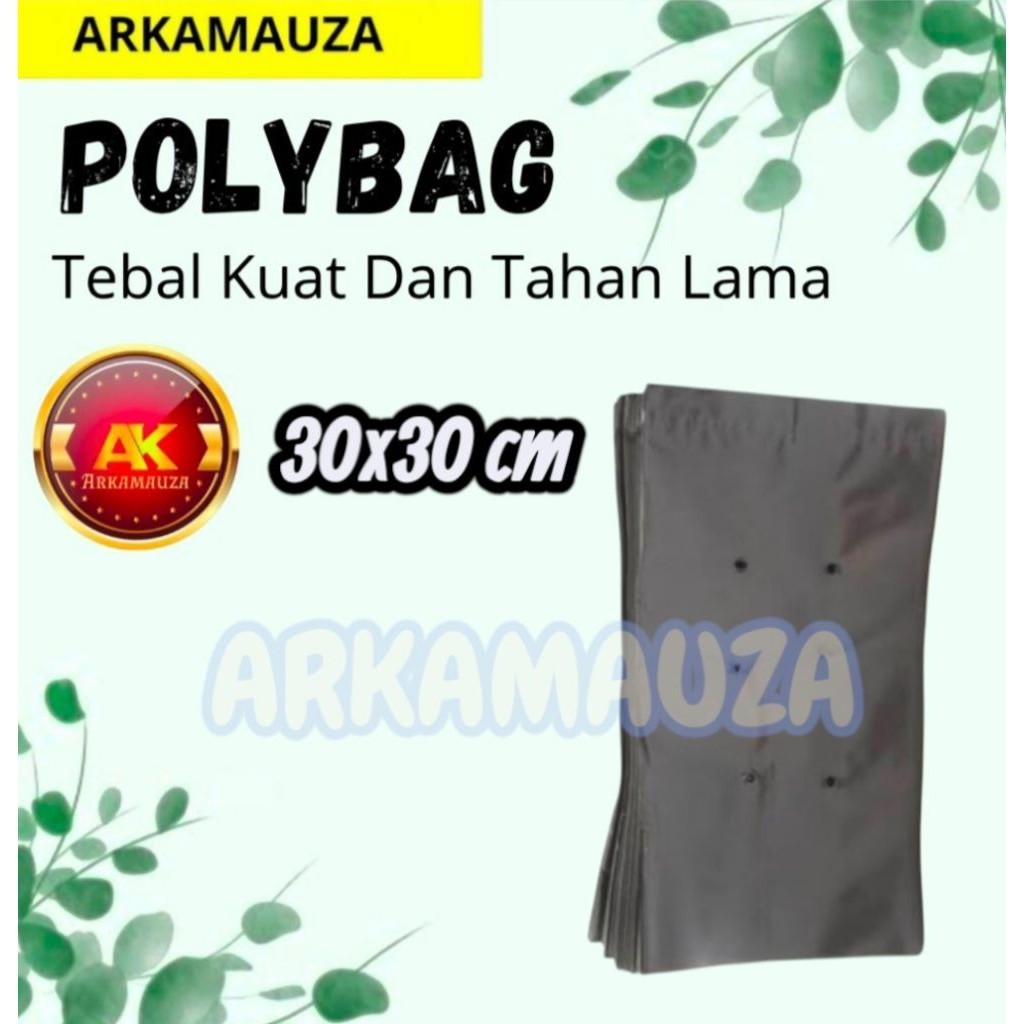 Jual Polybag Tanaman Ukuran 30x30 Cm Isi 10 Pcs Cocok Untuk Jenis ...