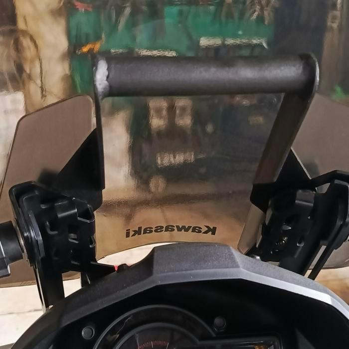 Jual Kawasaki Versys 1100 1000 Braket Holder HP & Dudukan GPS Plat Besi ...