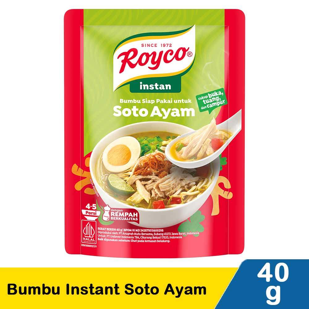 Jual ROYCO BUMBU INSTANT SOTO AYAM 40g | Shopee Indonesia