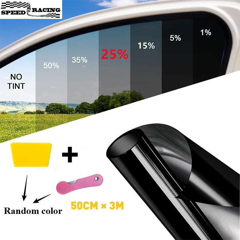 Jual 10ft Uncut Roll Window Tint Film 25% VLT 20" X 10'ft Feet Car Home ...