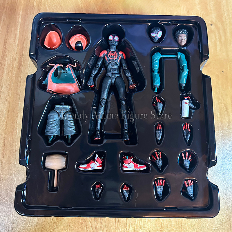 Jual Sv Action Spiderman Miles Morales Action Figure Collection ...