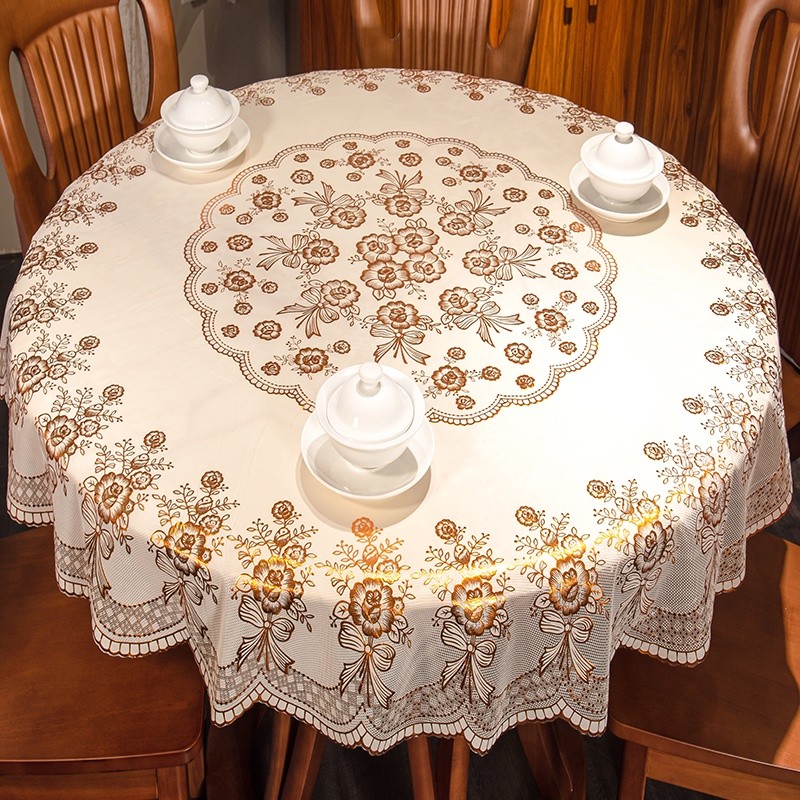 Jual Mely Store - Taplak Meja / Taplak Alas Meja Makan Bundar Meja ...