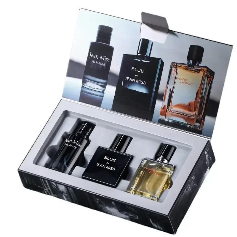 Jual High Quality 90ml Men Perfume Hombre Gift Box 3pcs Set Colognes ...