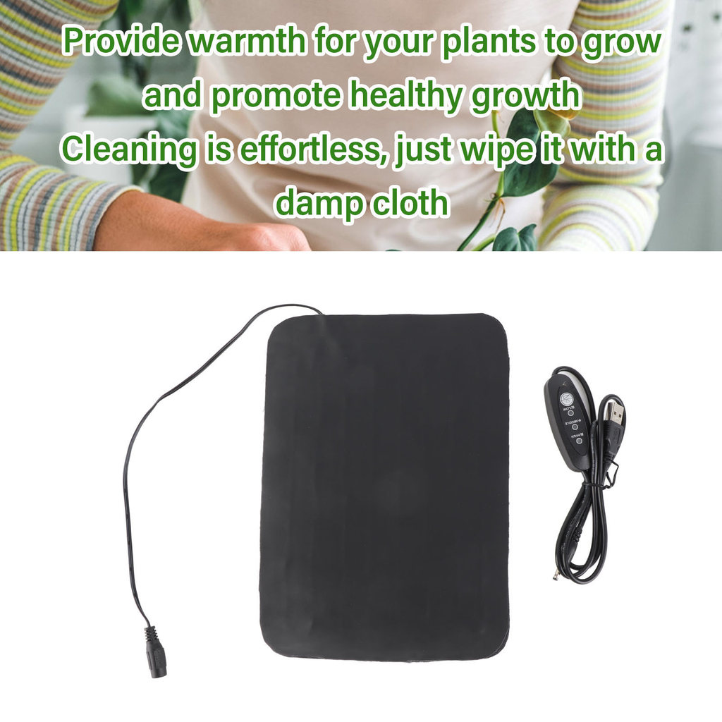 Jual Plant Heating Pad Seedling Heat Mat 3 Gear Temperature Adjustment ...