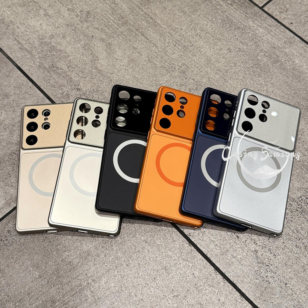 Jual New S25Ultra Original Glass Casing Nano Magnetic Matte Case for ...