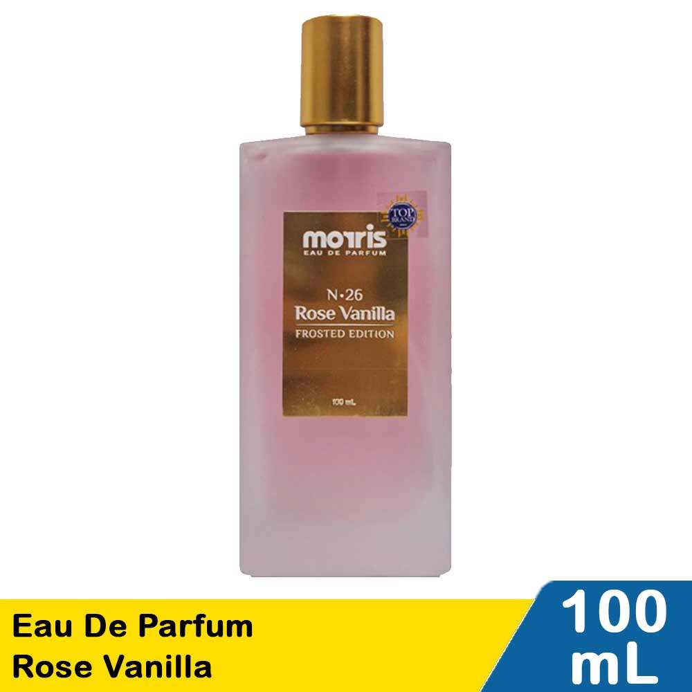 Jual MORRIS EAU DE PARFUM ROSE VANILLA 100mL | Shopee Indonesia