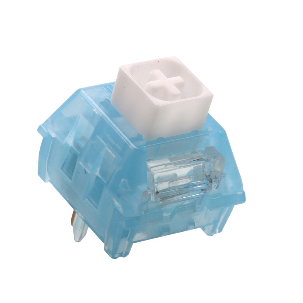 Jual Kailh Arctic Fox Tactile Switches 52g PreLubed 5Pin HotSwap POM ...