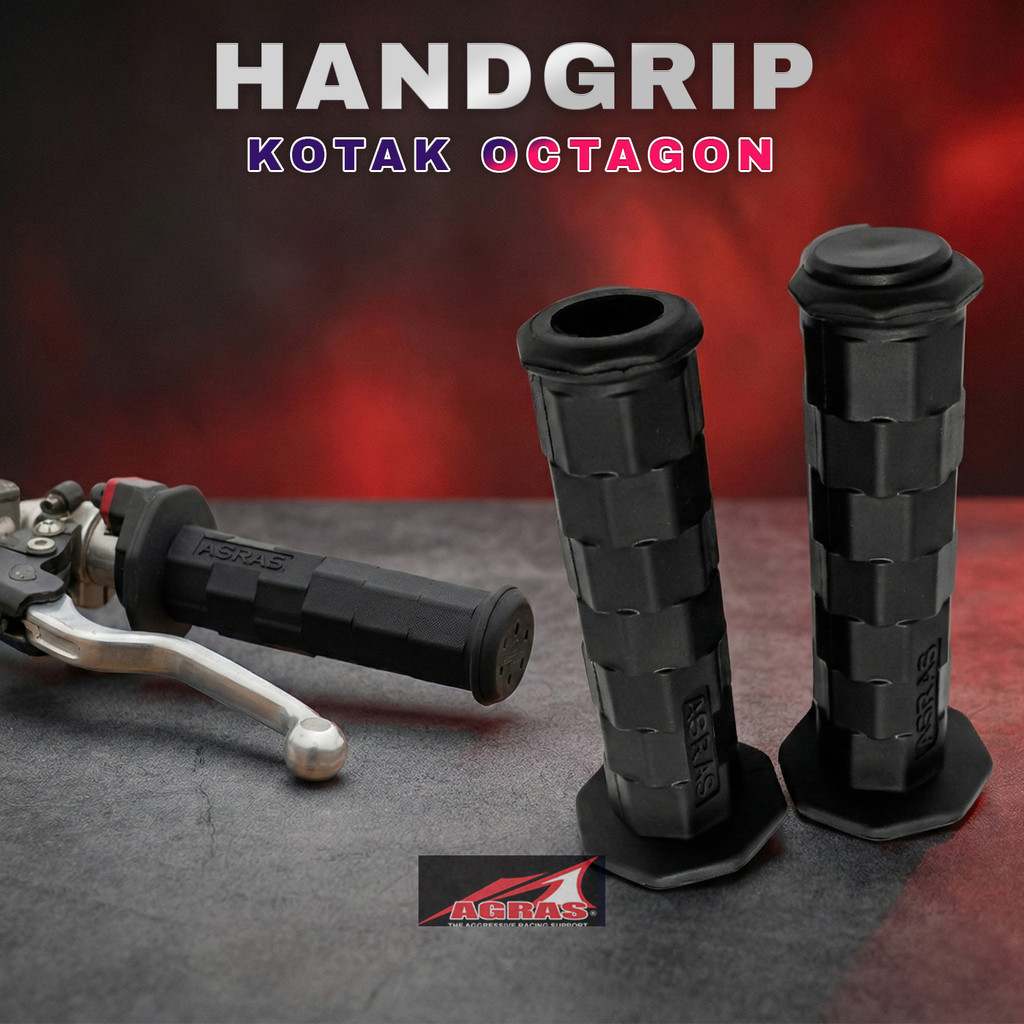 Jual Handgrip Kotak Oktagon Model Grip Motor Handfat Octagon Pegangan ...