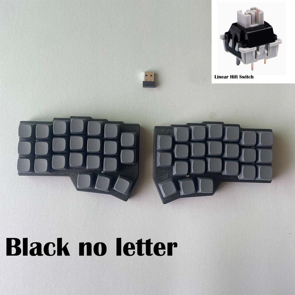 Jual CORNE V4 2.4G Wireless MX Mechanical Keyboard Hot-swappable Split ...