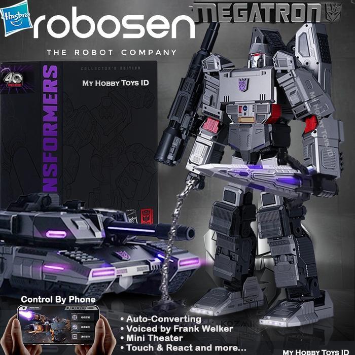 Jual Robosen Premium Series Robot Megatron Auto-Transform Tank Musuh ...