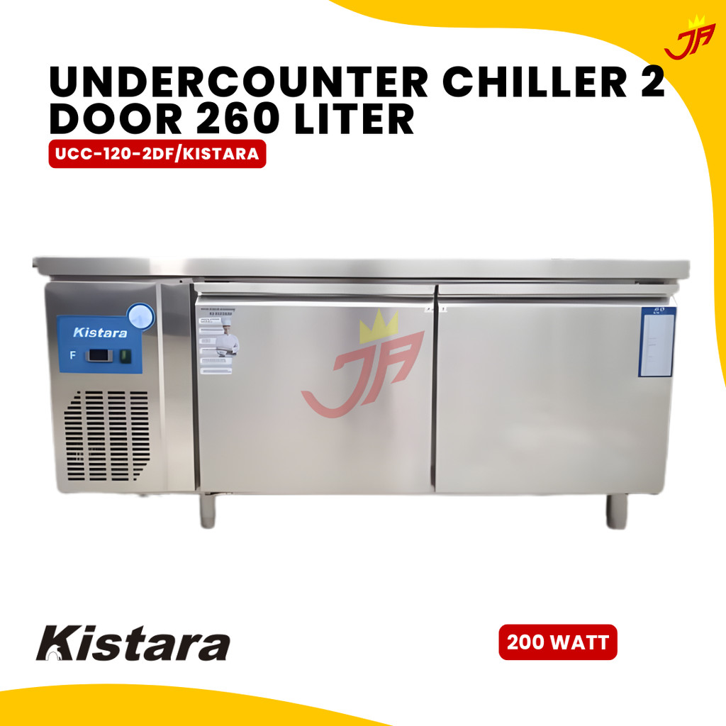 Jual KISTARA Undercounter Chiller No Frost UCC-120-2DF / Under counter ...
