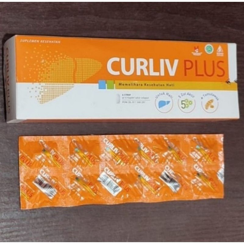 Jual CURLIV PLUS STRIP 10 KAPLET | Shopee Indonesia
