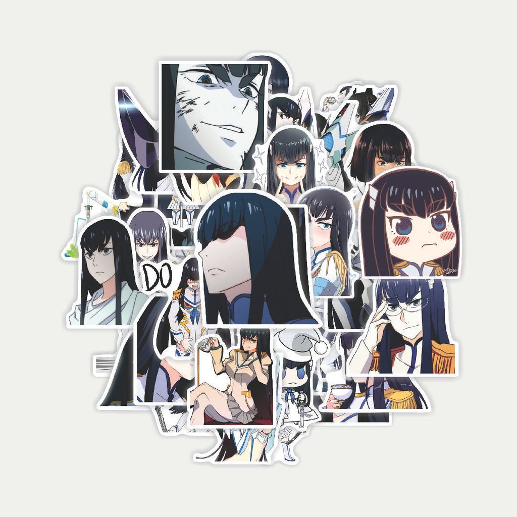 Jual Sticker Pack Stiker Satsuki Kiryuin Kill La Kill | Sticker TUMBLR ...