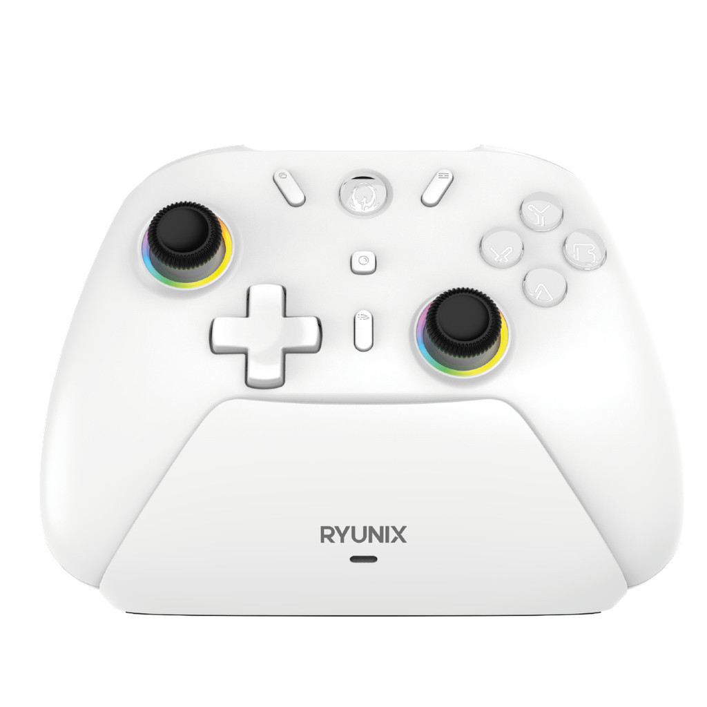 Jual Gamepad RYUNIX G90 Dual Hall Effect Trigger Docking Station 2.4GHz ...
