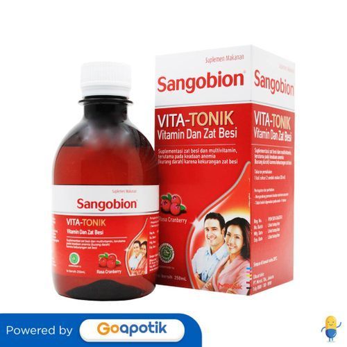 Jual Sangobion Vitatonik Sirup250 Ml | Shopee Indonesia