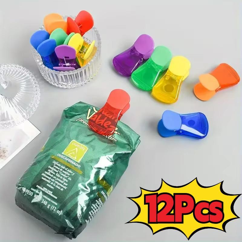 Jual 1/6/12PCS Klip Penyegel Tas Lucu Anti-Slip Klip Magnetik Kulkas ...