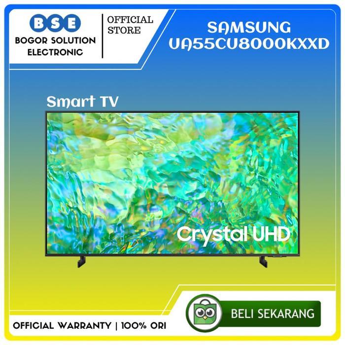 Jual LED TV Samsung 55CU8000 Crystal UHD Smart 55 Inch Pengganti ...