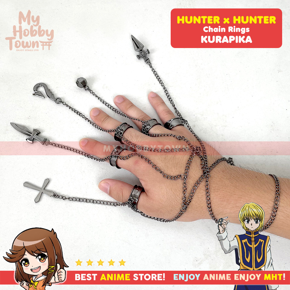 Jual Merchandise Anime Hunter X Hunter : Kurapika Chain Rings / Rantai ...