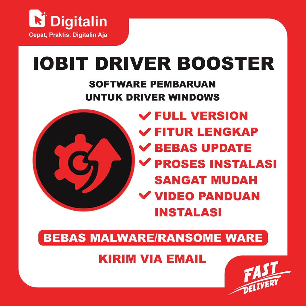 Jual iObit Driver Booster 2026 Full Version Original Lifetime + Panduan ...