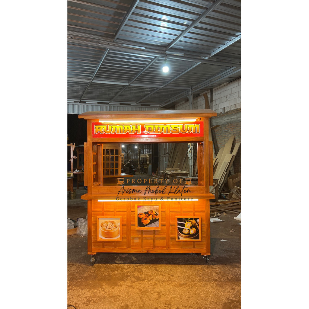 Jual Arisma Gerobak Dimsum kekinian, Gerobak Suki, Gerobak Takoyaki ...