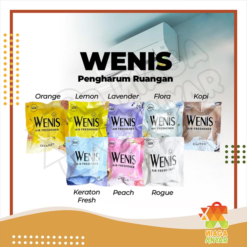Jual WENIS Pengharum Ruangan Gantung / Wenis Air Freshener 50 gr ...