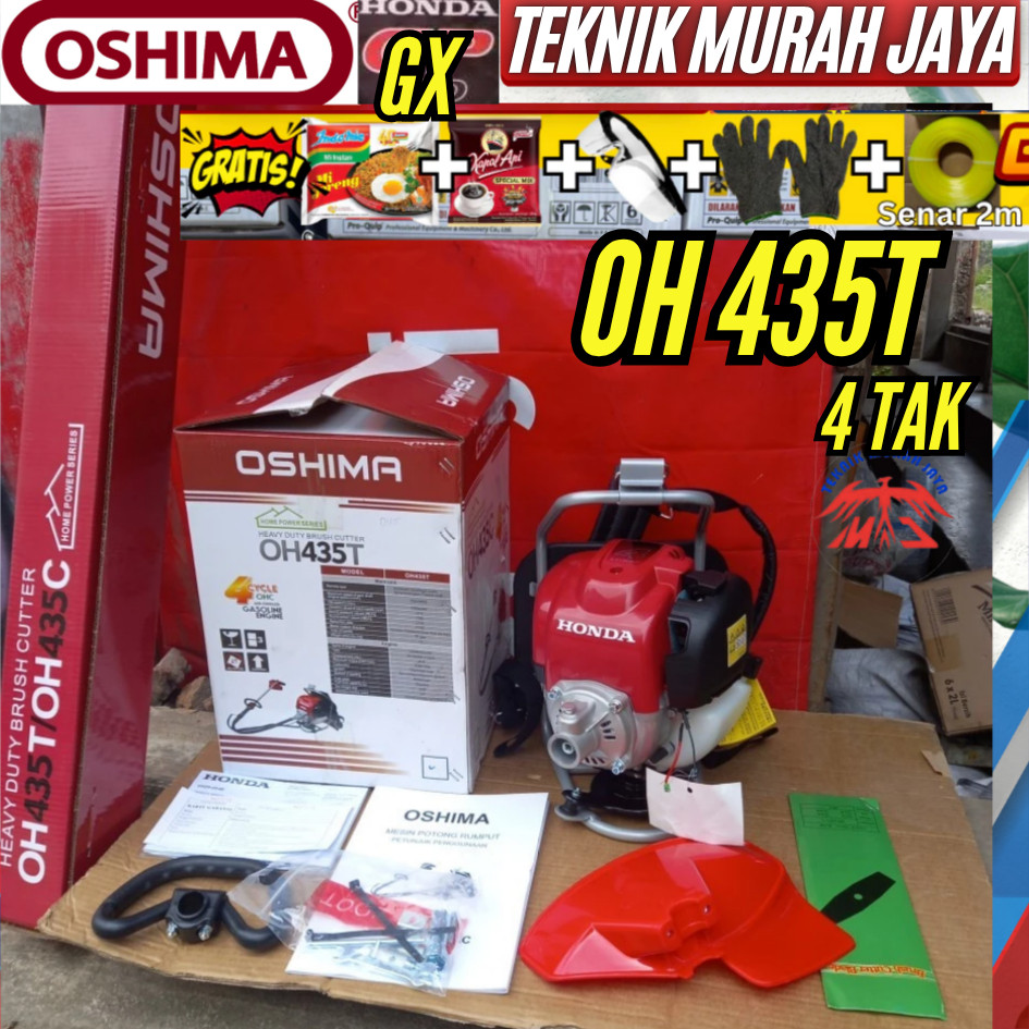 Jual HONDA OSHIMA OH435T Mesin Potong Rumput Jepang Gendong Portable ...