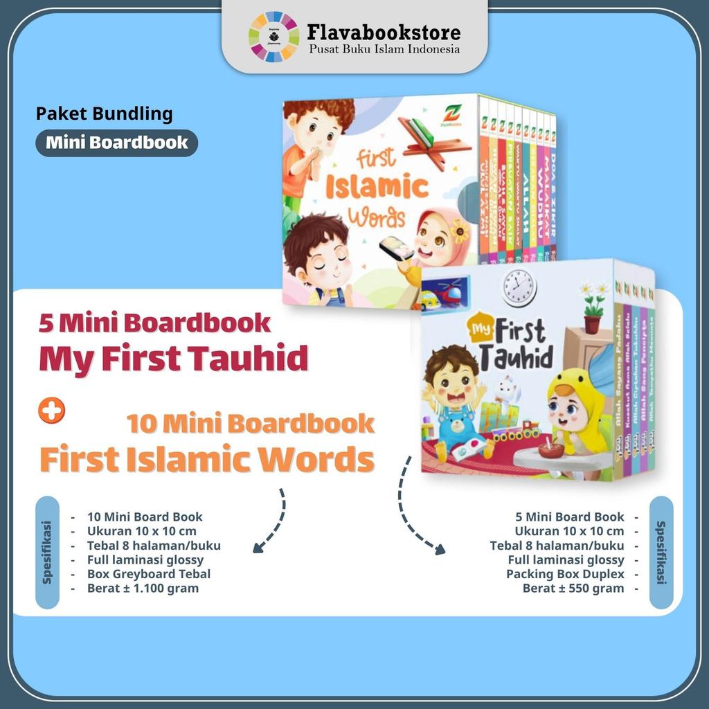 Jual Paket Bundling Mini Boardbook: My First Tauhid dan My First ...