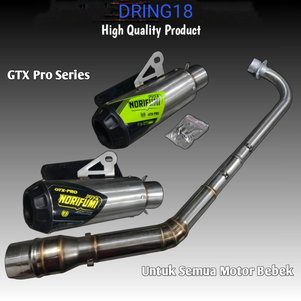 Jual Knalpot Norifumi GTX RBT Trail Kharisma Supra Vega Revo Jupiter ...