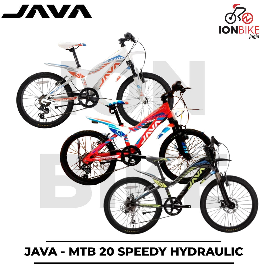 Jual Sepeda MTB 20 Java Speedy 7 Speed Frame Alloy Rem Hydrolik - Anak ...