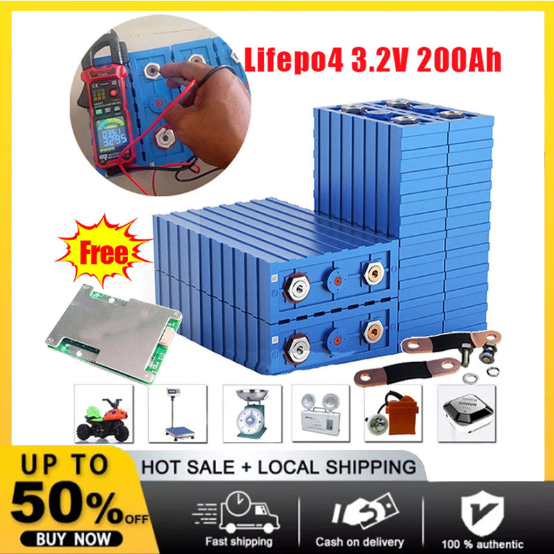 Jual CATL 200AH Baterai FREE BMS Barang baru Baterai Lifepo4 Baterai ...