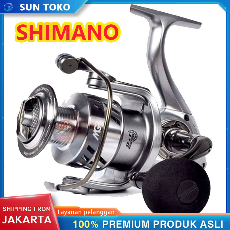 Jual SHIMANO REEL PANCING POWER HANDLE ONE WAY SEAKINGS TURBO 12+1BB ...