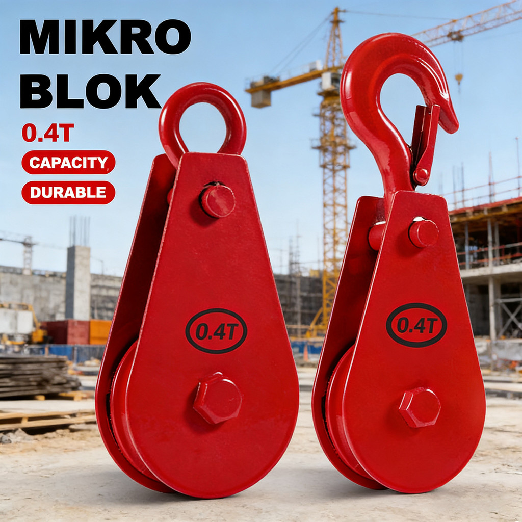 Jual Katrol Pulley Block Xander 0.4 Ton (400kg/0.4T) – Kerekan Sumur ...