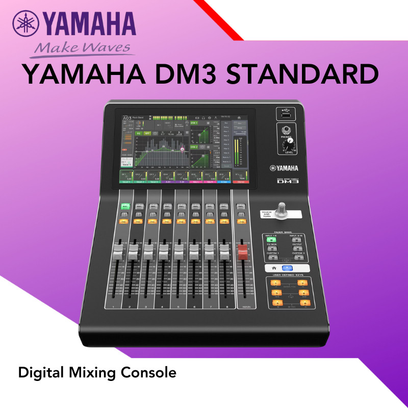 Jual Mixer Yamaha DM3 DM-3 DM 3 Standard Non Dante Digital Mixing ...
