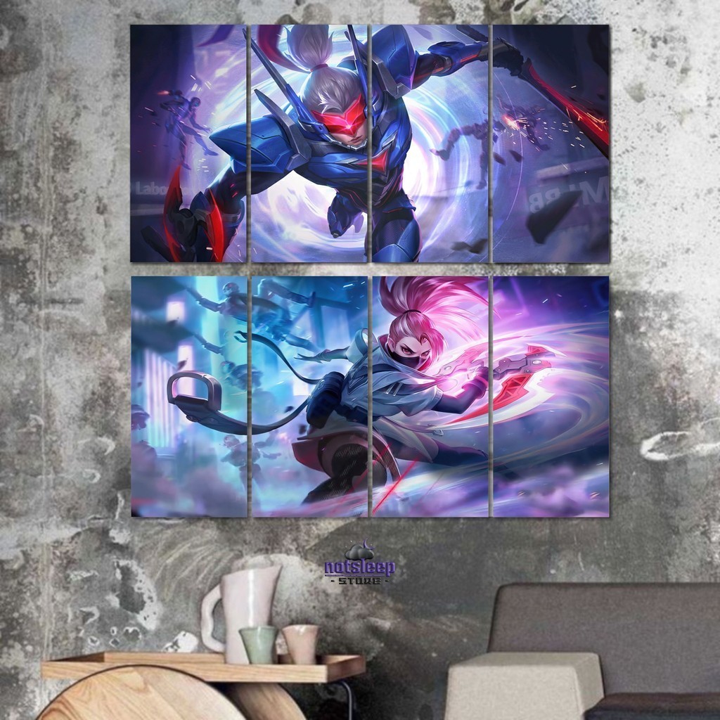 Jual aesthetic kamar ruang tamu wallpaper hero ML aesthetic mobile ...