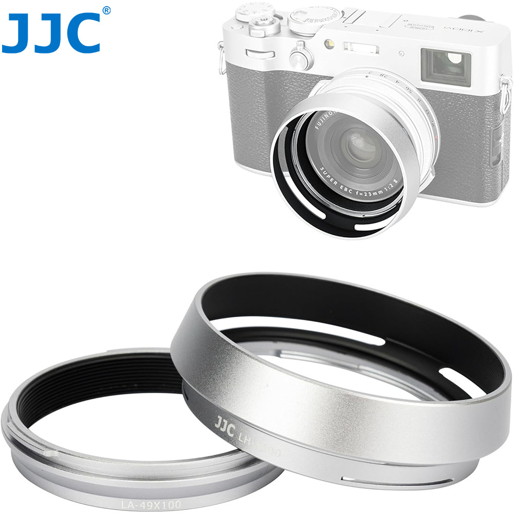Jual JJC Metal Lens Hood for Fujifilm X100VI X100V X100F X100T X100S ...