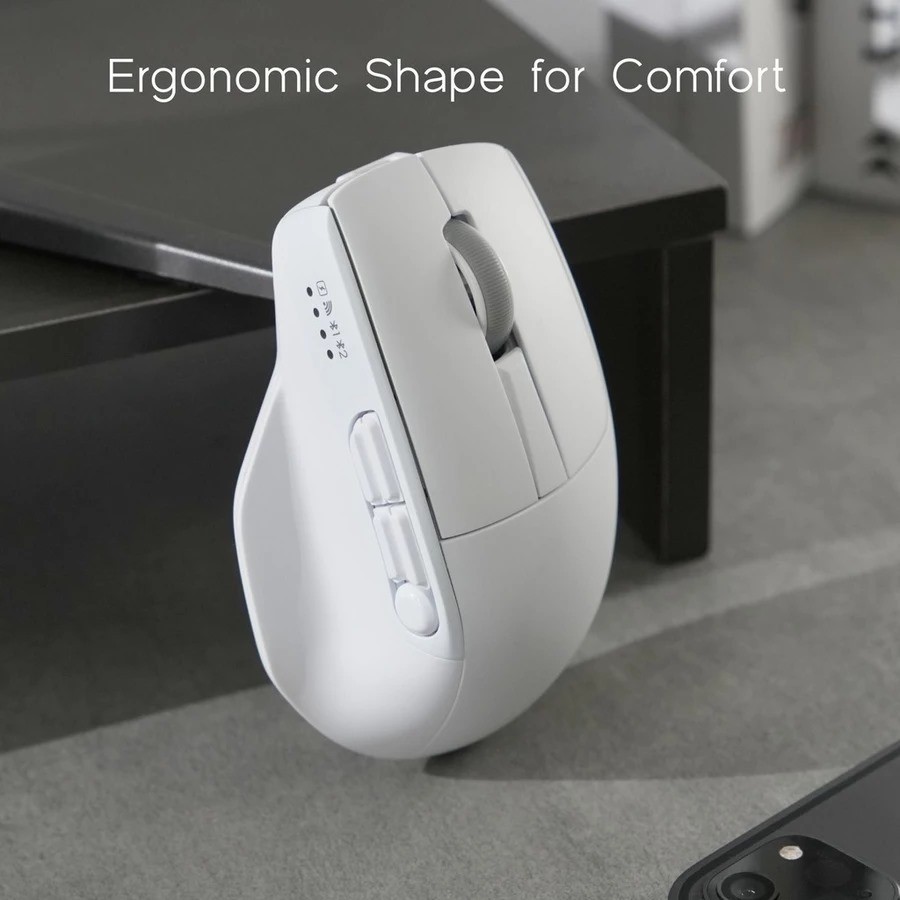 Jual NIX Prismic OME119 Mouse Wireless Dual Mode Silent Click 9 Buttons ...